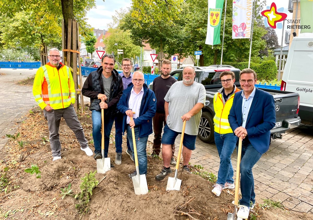 Baustelle Rathausstraße - Stadt Rietberg